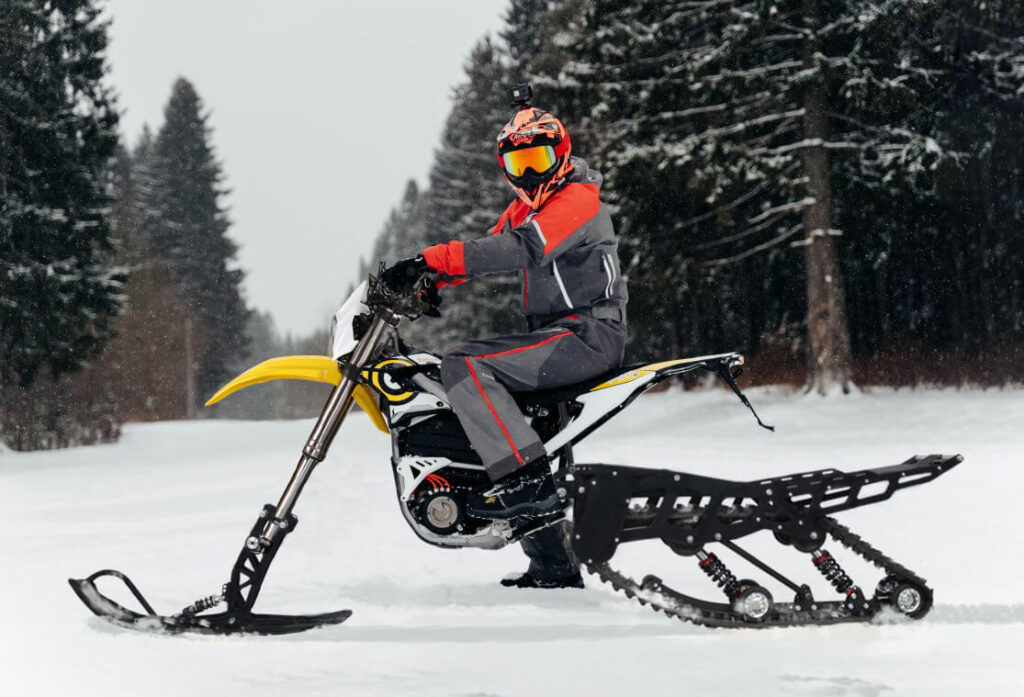 Snowbike KIT for electric bike Sur-Ron STORM | SNIEJIK